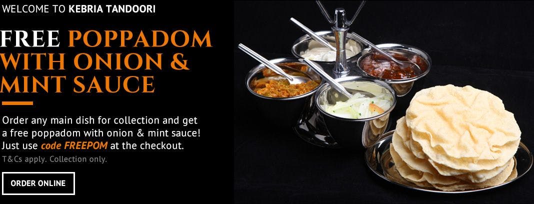 Kebria Tandoori (Highworth) - Indian Takeaway in Swindon