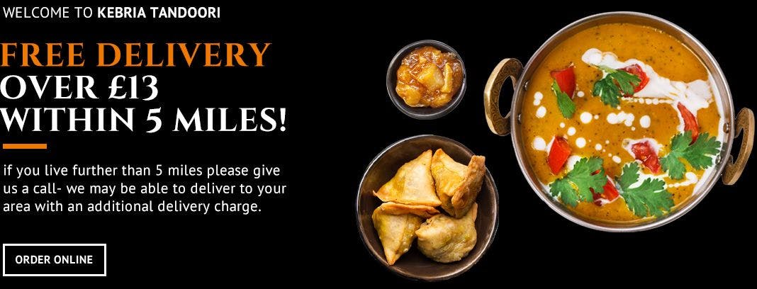 Kebria Tandoori (Highworth) - Indian Takeaway in Swindon